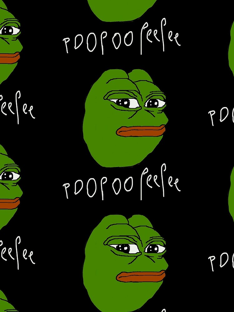 "Pepe - Poo Poo Pee Pee" Scarf for Sale by yammoe | Redbubble