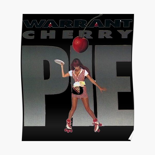 "Classic Cherry Pie Sticker" Poster for Sale by juliettebo | Redbubble