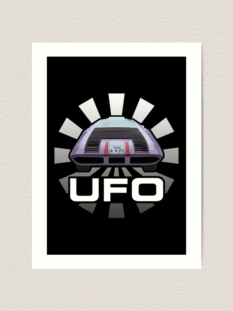 "Gerry Anderson's UFO - COLONEL PAUL FOSTER's CAR" Art Print for Sale ...
