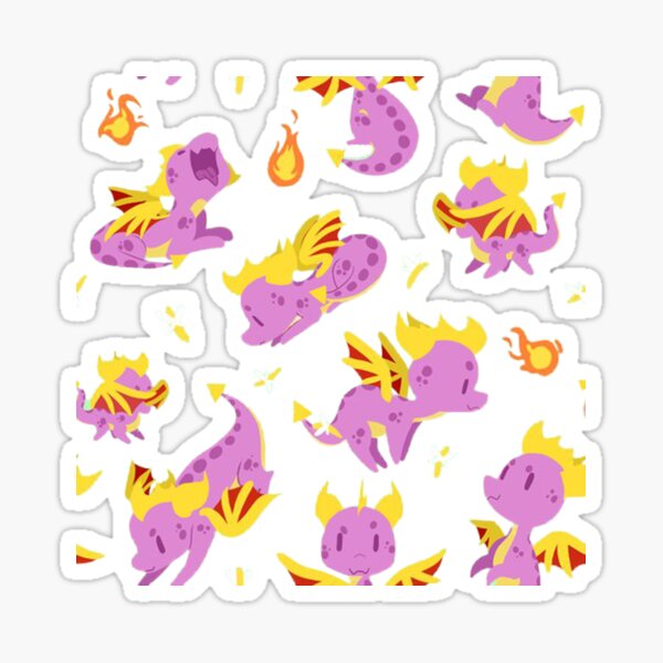 "Spyro" Sticker by Dreamcatcher11 | Redbubble