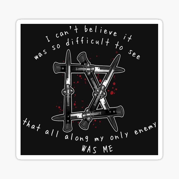 "ice nine kills logo" Sticker by dcolliholeq4 | Redbubble