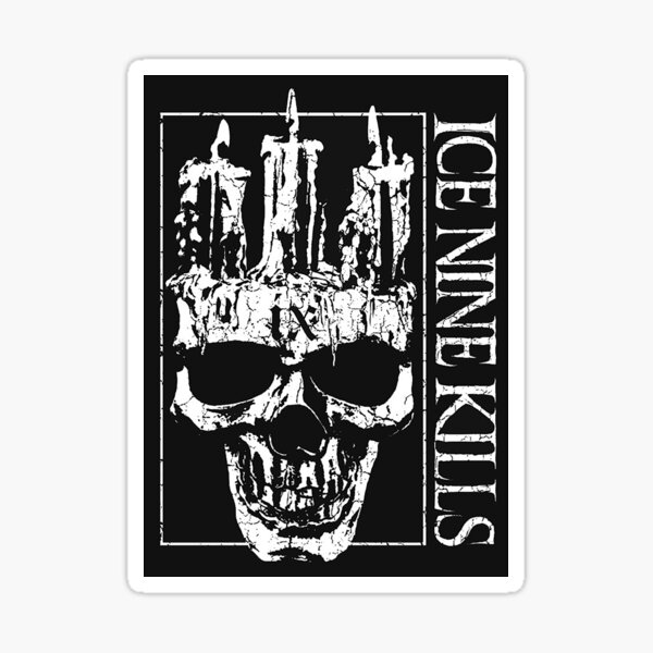 "ice nine kills logo" Sticker by dcolliholeq4 | Redbubble