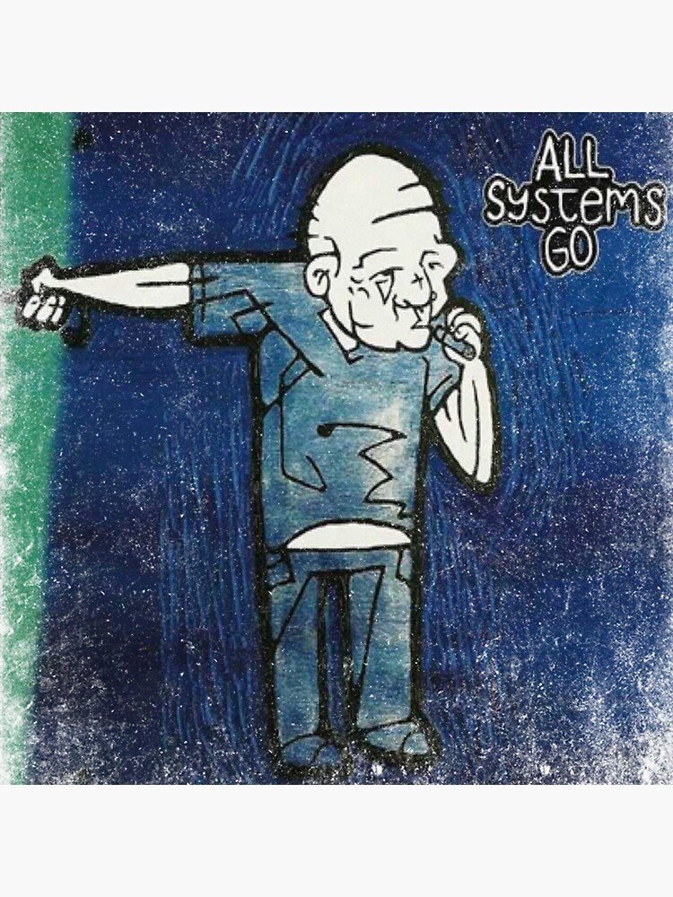 "All Systems Go! Canadian Punk Rock Sticker" Sticker by asiashepar ...