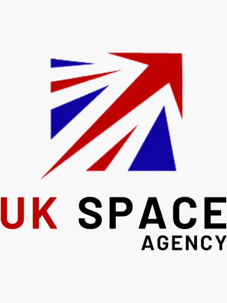 "UK Space Agency" Sticker for Sale by STYLR4kZONE | Redbubble