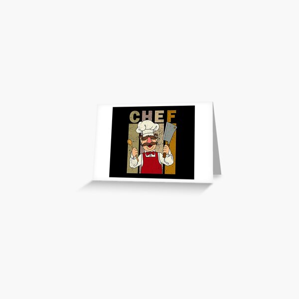 "The Muppet Kitchen Swedish Chef" Greeting Card by ValentinaHramov ...