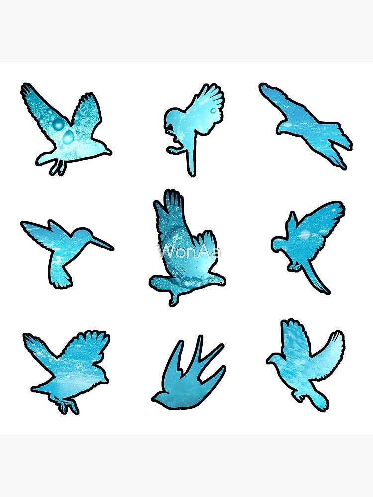 "Deep sea bird" Poster for Sale by WonAa | Redbubble