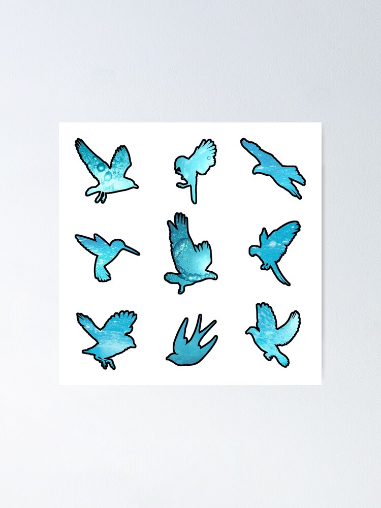 "Deep sea bird" Poster for Sale by WonAa | Redbubble