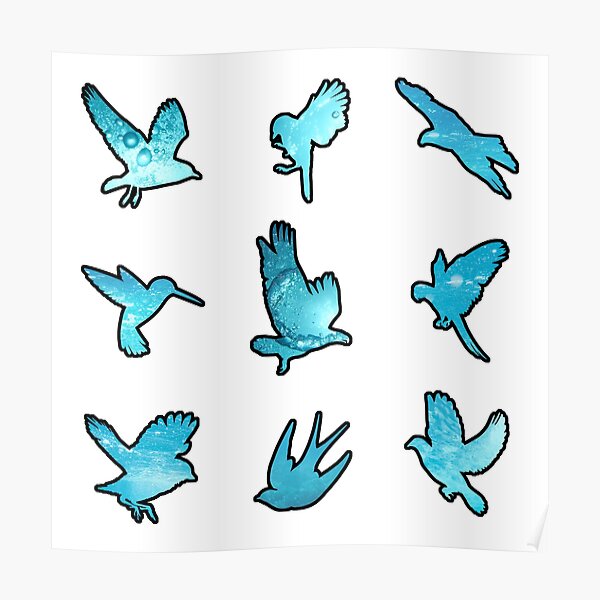 "Deep sea bird" Poster for Sale by WonAa | Redbubble
