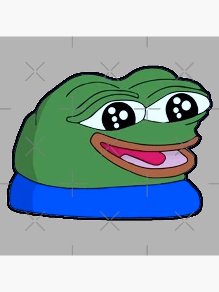 "Pepe Meme - Cute Peepo" Art Print for Sale by Kxwee | Redbubble