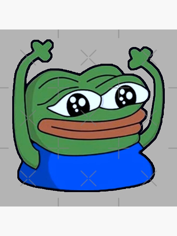 "Pepe Meme - Peepo Happy" Art Print for Sale by Kxwee | Redbubble