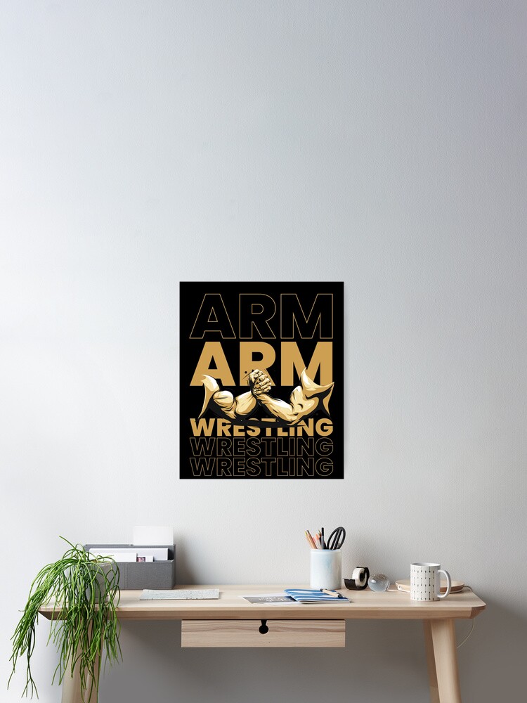 "Armwrestling Arm" Poster by mooon85 | Redbubble