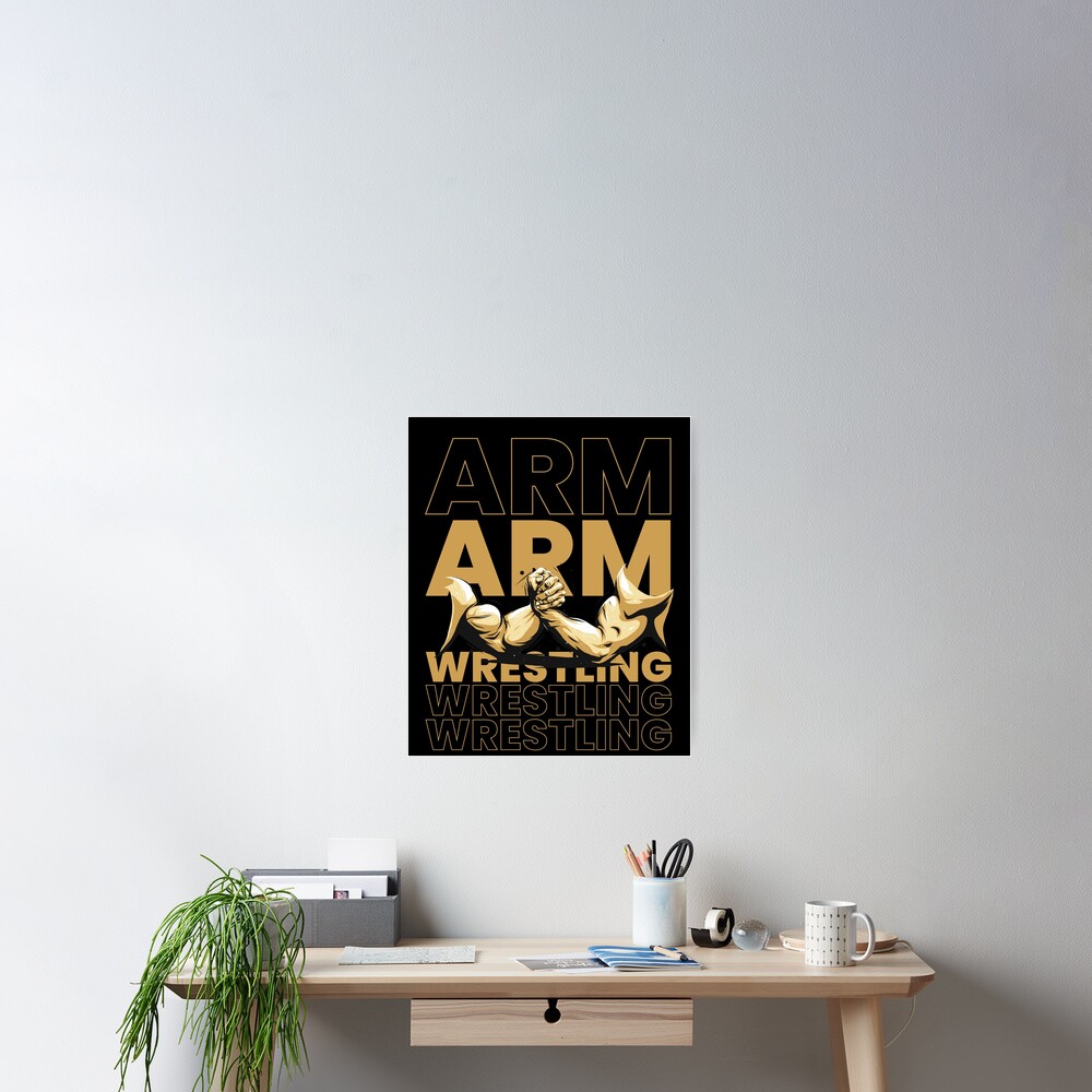"Armwrestling Arm" Poster for Sale by mooon85 | Redbubble