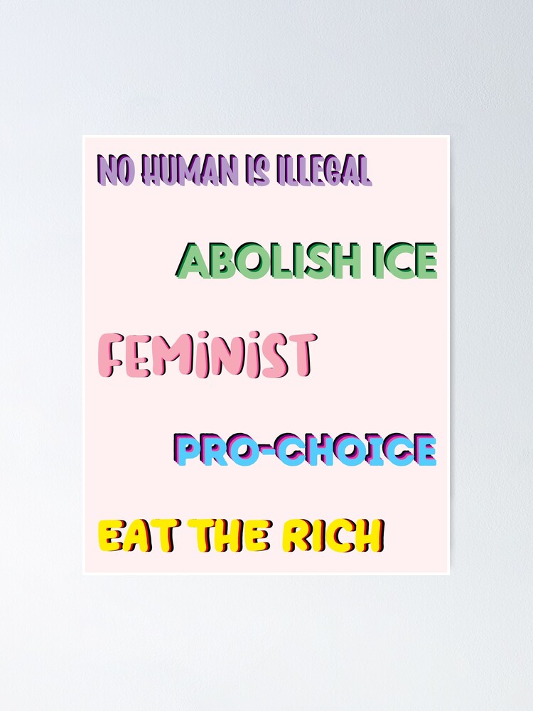 "[sticker pack] Liberal Starter Pack ver 1" Poster for Sale by Colorful ...