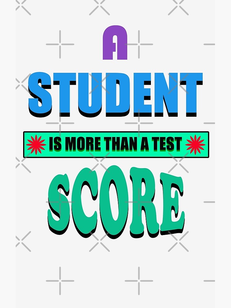 "A student is more than a test score best motivational quotes with ...