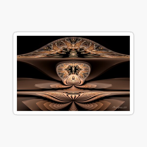 "Winged Column" Sticker for Sale by Poukibear | Redbubble