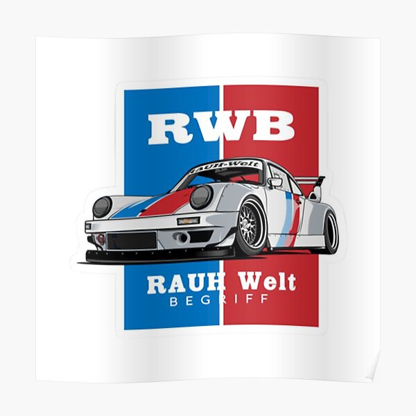 "RWB : Merch and Apparel - " Poster by Infms05 | Redbubble