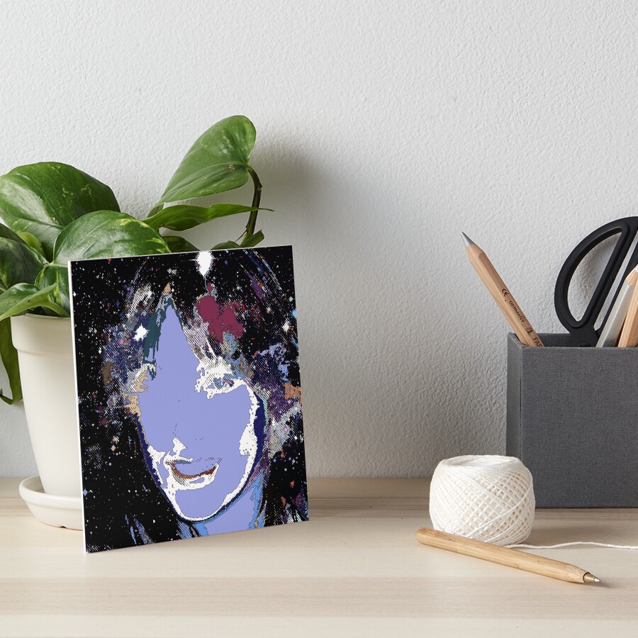 "Space Lady" Art Board Print by stinkjunkdesign | Redbubble