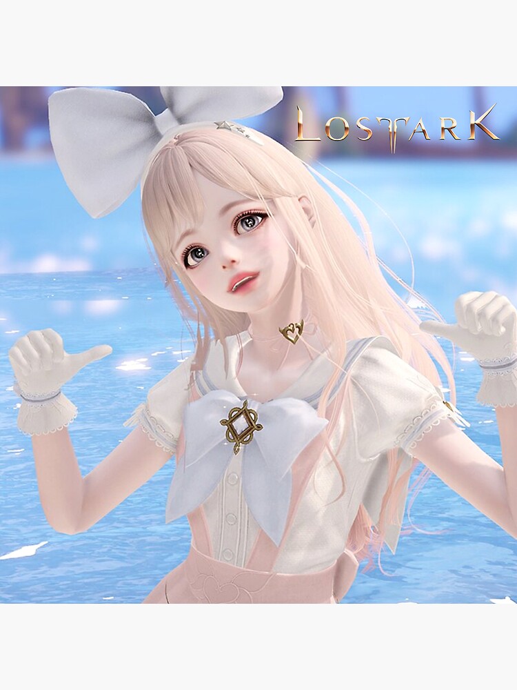 "Lost Ark - Artist Character Customization with Logo" Sticker for Sale ...