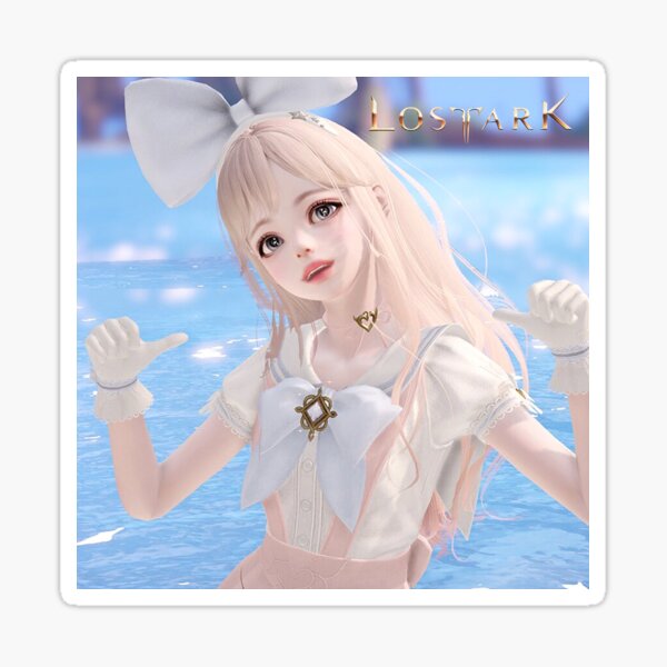 "Lost Ark - Artist Character Customization with Logo" Sticker for Sale ...