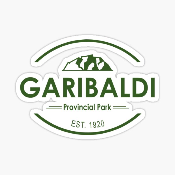 "Garibaldi Provincial Park" Sticker for Sale by esskay | Redbubble