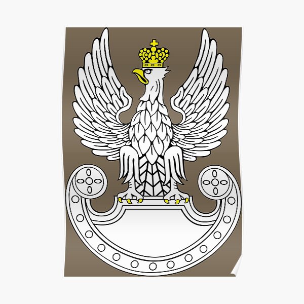 "Polish Land Forces - Wojska Lądowe" Poster by wordwidesymbols | Redbubble