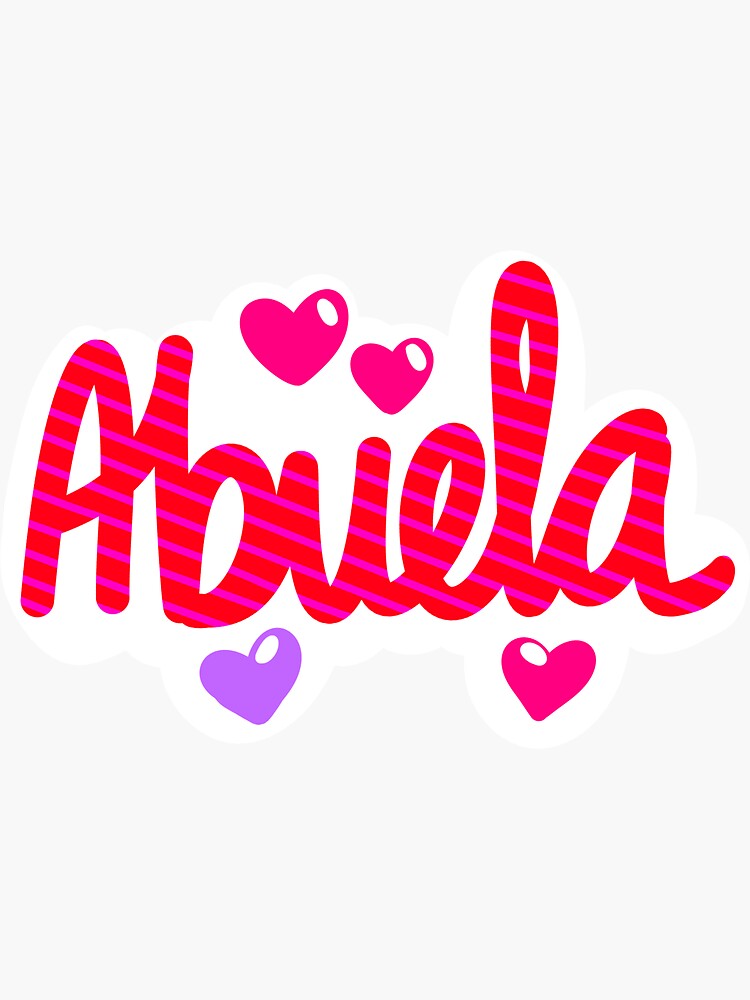 "Abuela - Grandmother" Sticker by Redd-bbubble | Redbubble