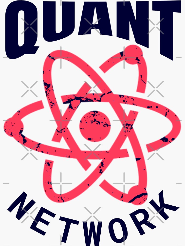 "quant network" Sticker by Recoshet | Redbubble
