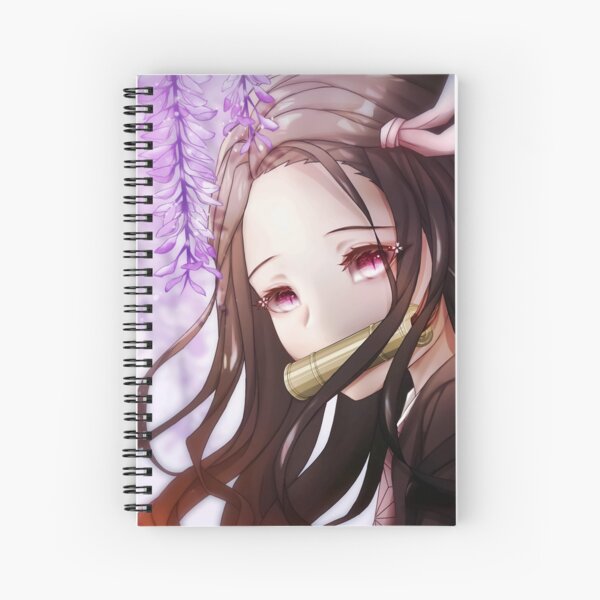 "Nezuko Kamado Demon Slayer" Spiral Notebook by lorypig | Redbubble