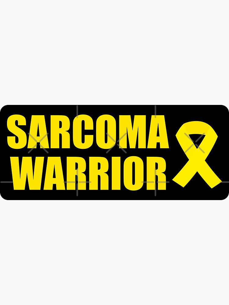 "Sarcoma Warrior " Sticker by yoshra | Redbubble