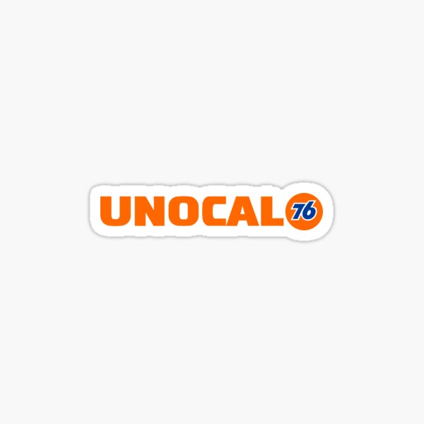 "OIL-76 - UNOCAL" Sticker by LindaJruji | Redbubble