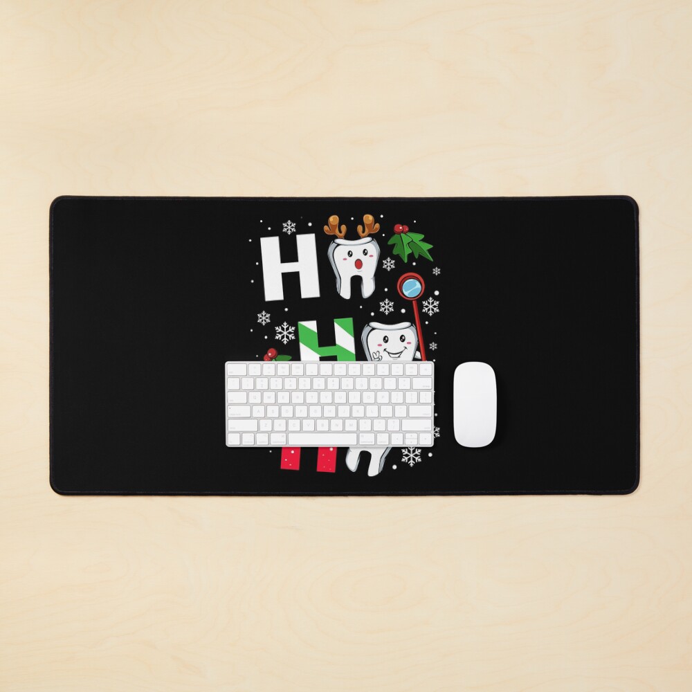 "Dentist Christmas Ho Ho Ho Teeth Dental Merry Xmas" Poster for Sale by ...