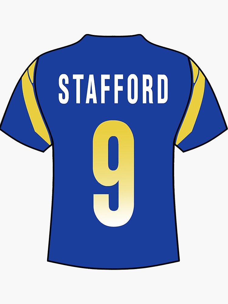 "matthew stafford 9 LA" Sticker for Sale by hocongsinh | Redbubble