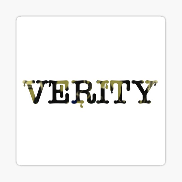 "Verity by Colleen Hoover 2022 gift books" Sticker by Pleasureofbooks ...