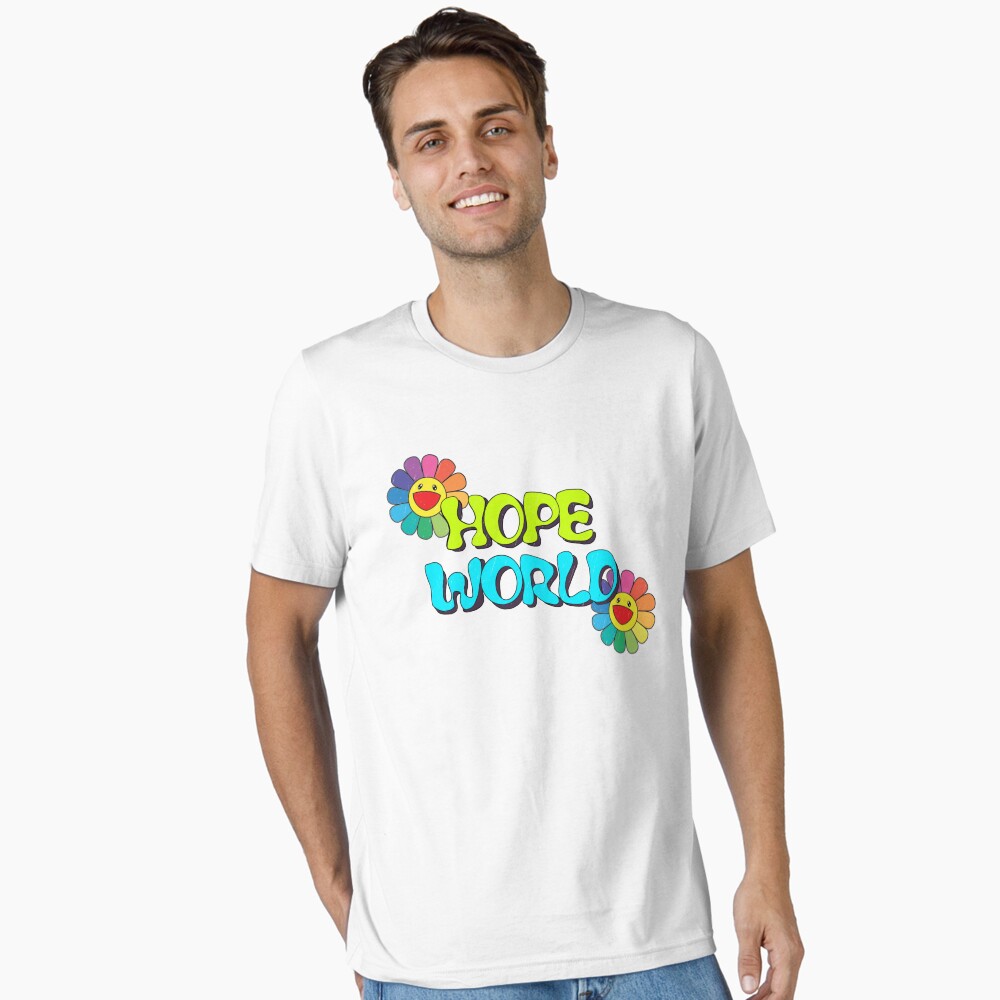 "Hope world" Sticker for Sale by MIllustrations9 | Redbubble