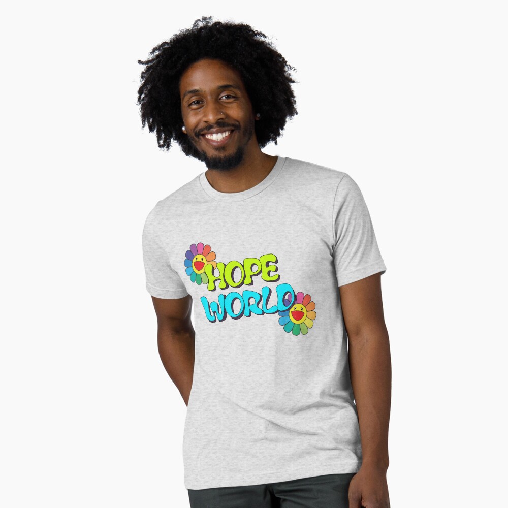 "Hope world" Sticker for Sale by MIllustrations9 | Redbubble