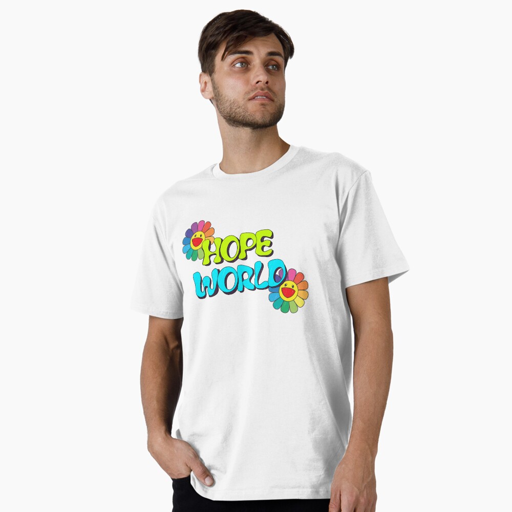 "Hope world" Sticker for Sale by MIllustrations9 | Redbubble