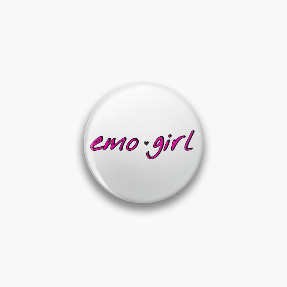 "EMO GIRL sticker - Machine Gun Kelly" Pin by alienspink | Redbubble