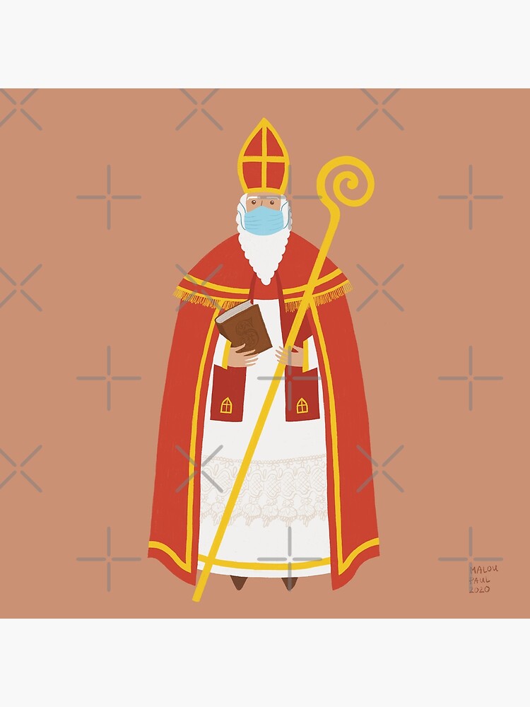 "Sinterklaas" Poster for Sale by maloupaul | Redbubble