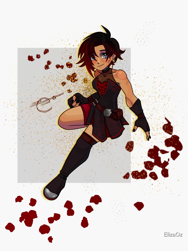 "Ruby Rose -- Volume Nine" Sticker for Sale by ElizaOz | Redbubble
