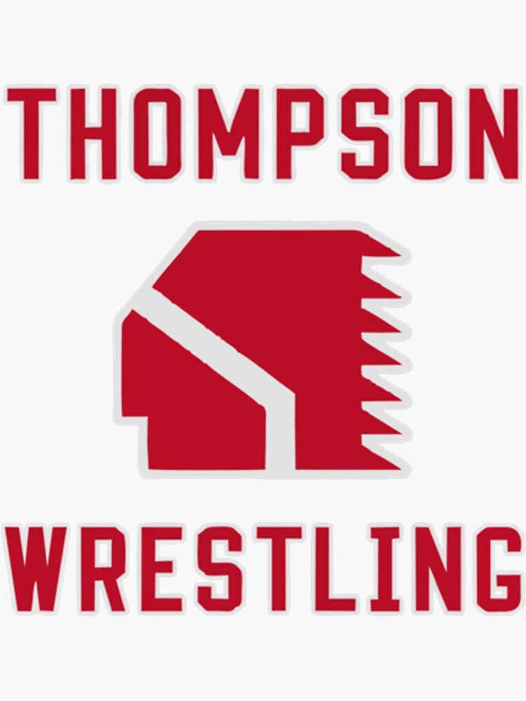 "thompson wrestling Essential T-Shirt" Sticker by ZoltanZsikla | Redbubble