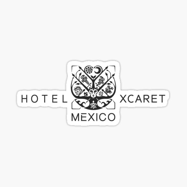 "Hotel Xcaret Mexico" Sticker by FandomStadium | Redbubble