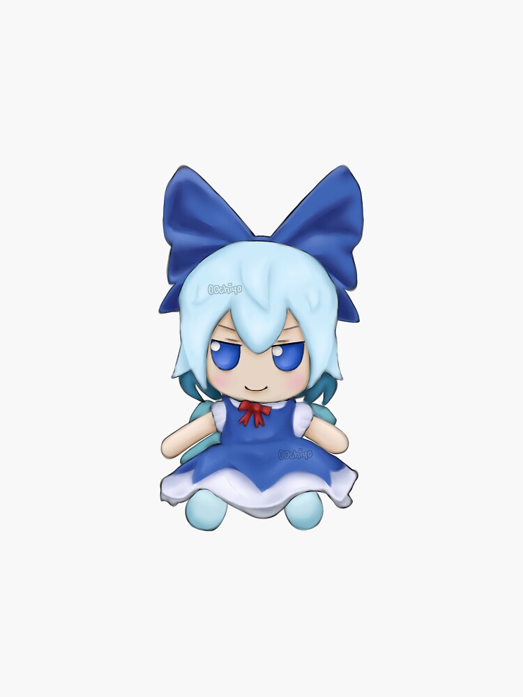 "cirno fumo" Sticker by 00chiyo | Redbubble