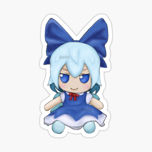 "cirno fumo" Sticker by 00chiyo | Redbubble