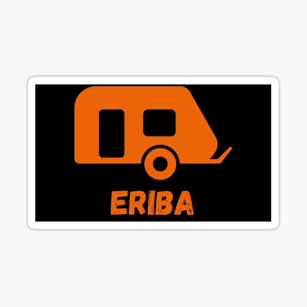 "Eriba" Sticker by kassaconception | Redbubble
