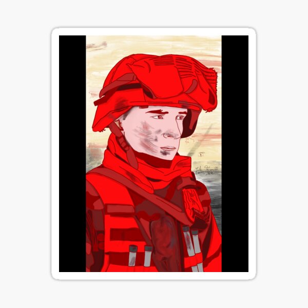 "soldier" Sticker by JuRuruQuackson | Redbubble