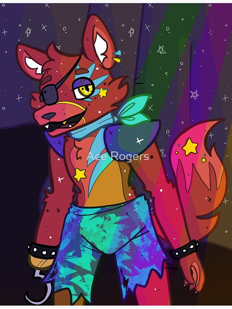 "Glamrock Foxy " Poster for Sale by ComplacentPaw | Redbubble