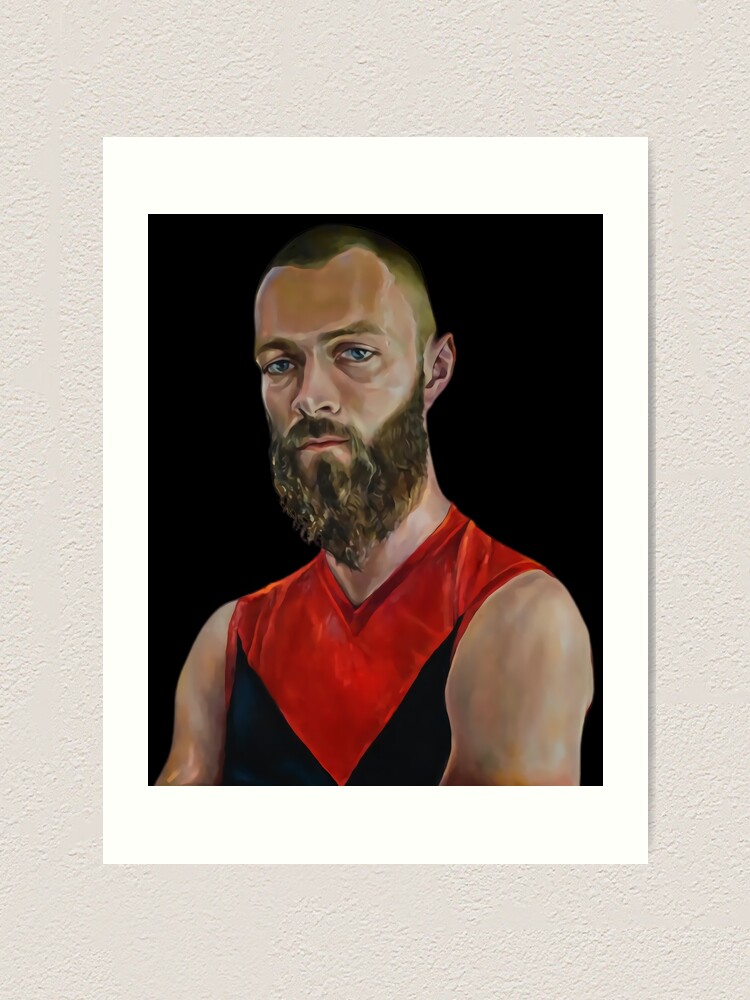 "Max Gawn Of the Melbourne demons" Art Print by Thepodcave | Redbubble