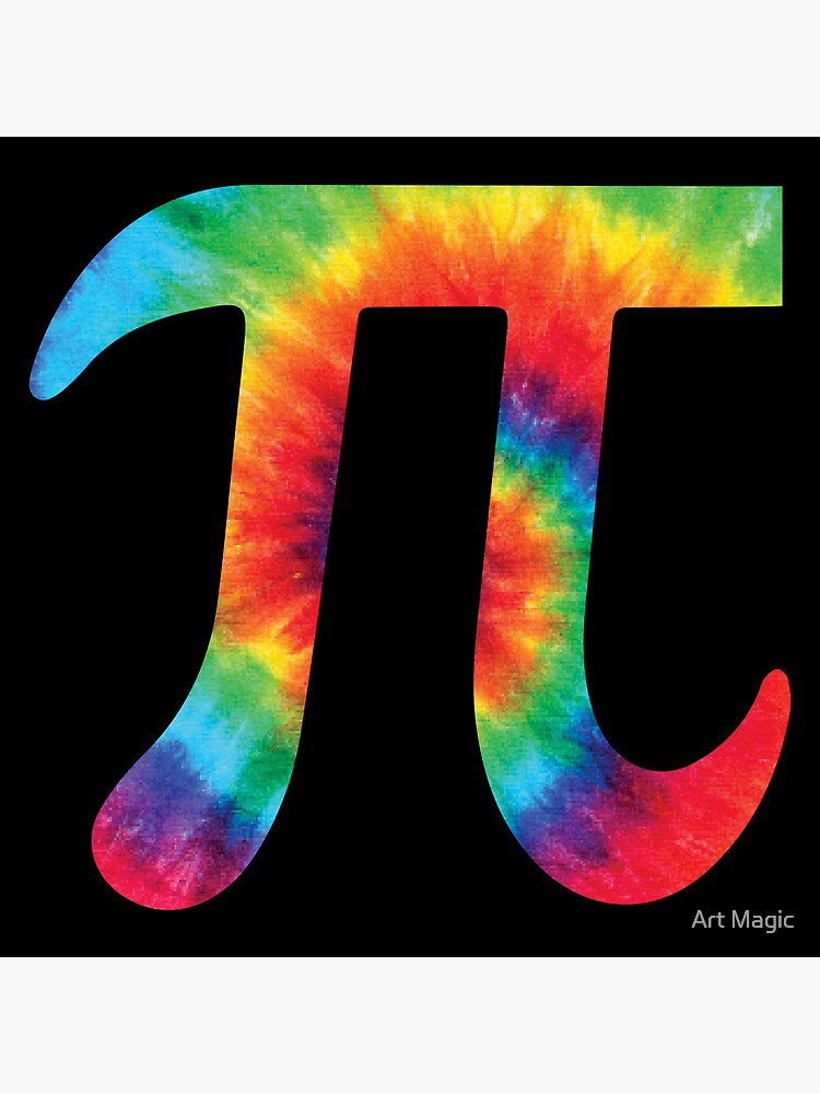 "Copy of Happy Pi Day Funny Math Teacher Tie Dye Mathematics Students ...