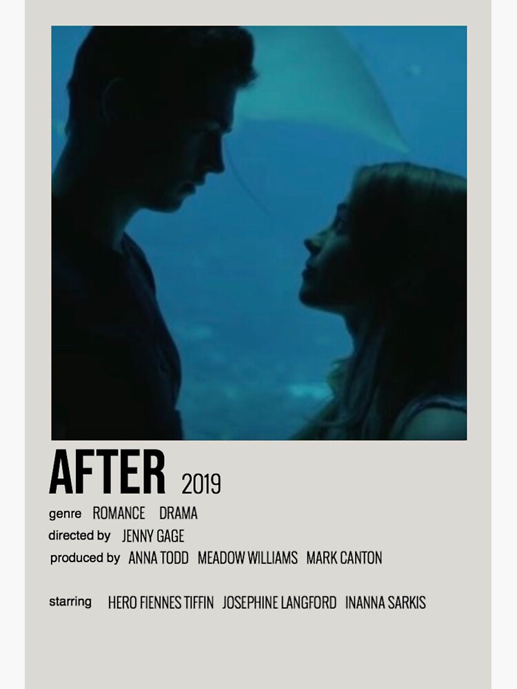 "aft movie poster 01" Sticker by jennamcmahon | Redbubble