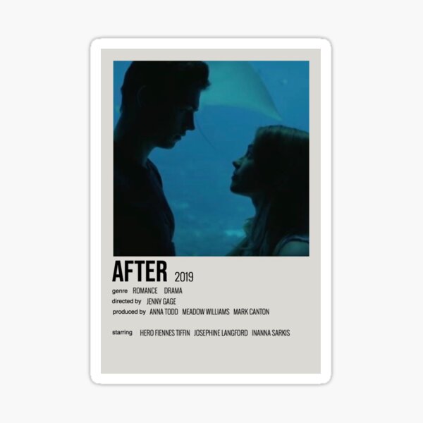 "aft movie poster 01" Sticker by jennamcmahon | Redbubble